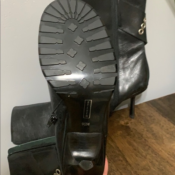 Steven By Steve Madden | Shoes | Steven New York Leather Boots | Poshmark